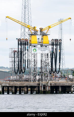 BP fuel depot at BP Oil Terminal at Hamble le Rice near Southampton ...