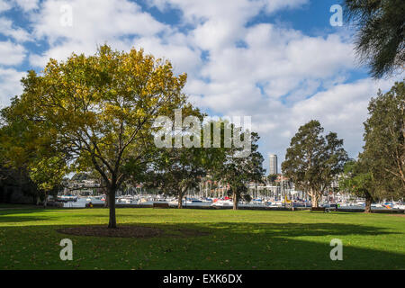 Rushcutters Bay Park, Sydney, Australia Stock Photo - Alamy