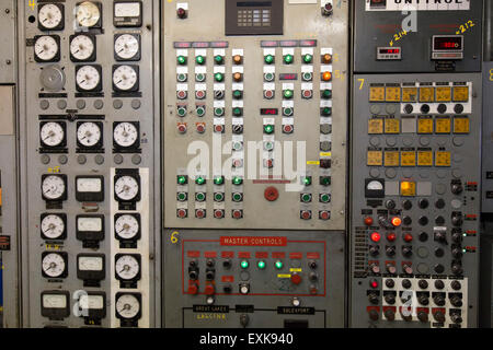 power plant control panel Stock Photo - Alamy