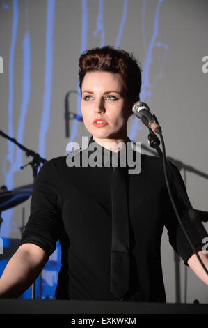 (File) Mina Spiler from the band Laibach performs in Cologne on 14 ...