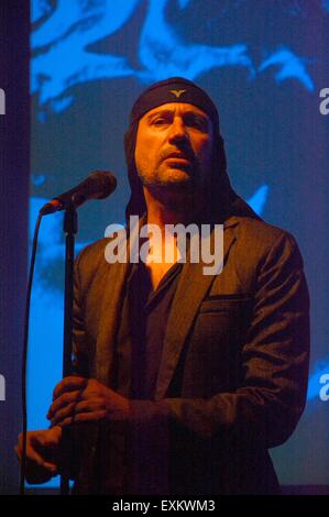 (File) Milan Fras from the band Laibach performs in Cologne on 14 March ...