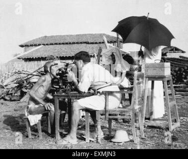 Medical examination, 1940 Stock Photo - Alamy