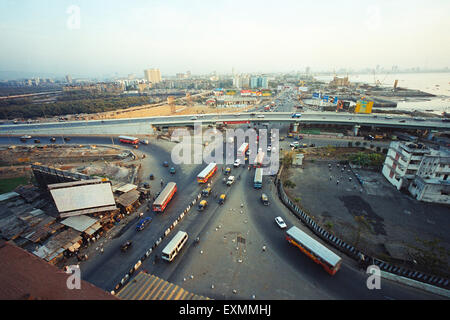 india Mumbai Bridge Flyover Stock Photo - Alamy