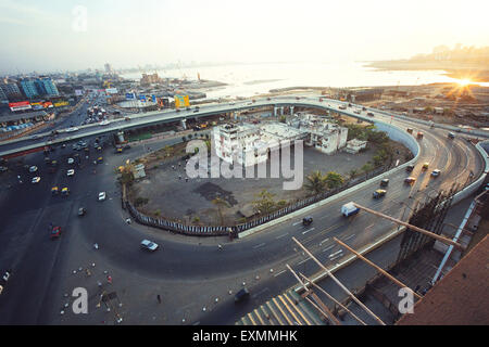 india Mumbai Bridge Flyover Stock Photo - Alamy