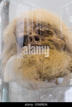Salt Man exhibit at the Tehran museum, Iran Stock Photo - Alamy