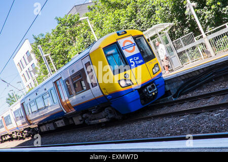 London overground Homerton Station Stock Photo - Alamy