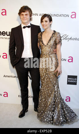 EVAN PETERS, EMMA ROBERTS, JOHN CUSACK, ADULT WORLD, 2013 Stock Photo ...