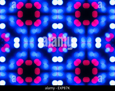 Blue Ethnic pattern. Abstract kaleidoscope fabric design Stock Photo ...