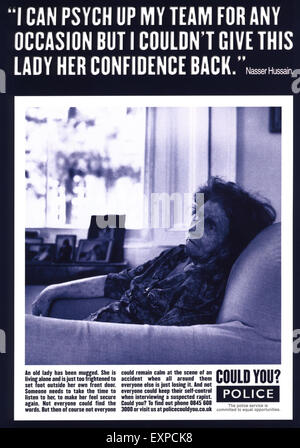 2000s UK Police Magazine Advert Stock Photo - Alamy