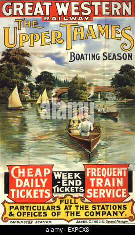 1930s UK Great Western Railways Magazine Advert Stock Photo - Alamy