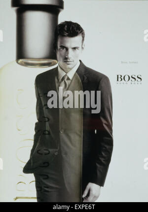2000s UK Boss Hugo Boss Magazine Advert Stock Photo - Alamy