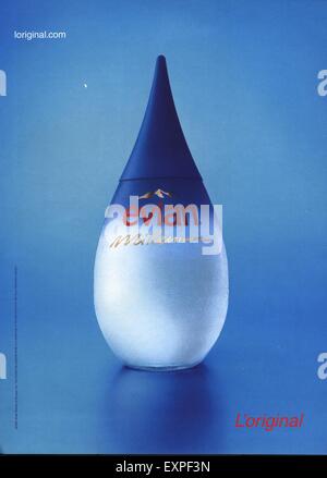 2000s UK Evian Magazine Advert Stock Photo - Alamy