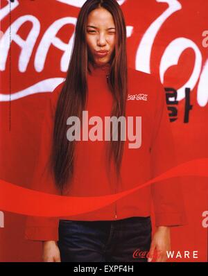 2000s UK Coca-Cola Magazine Advert Stock Photo - Alamy