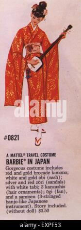 1950s USA Barbie Dolls Magazine Advert Stock Photo - Alamy