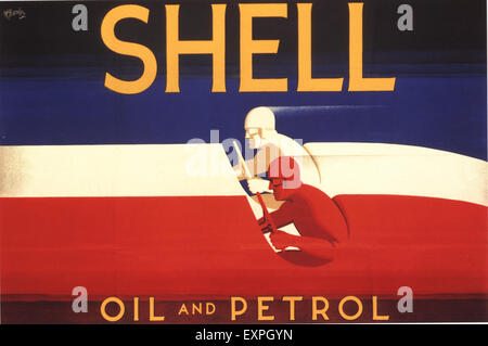 1930s UK Shell Magazine Advert Stock Photo - Alamy