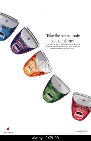 2000s UK Apple Magazine Advert Stock Photo - Alamy