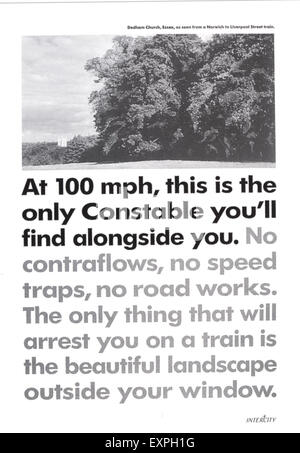 1960s UK Intercity Rail Magazine Advert Stock Photo - Alamy