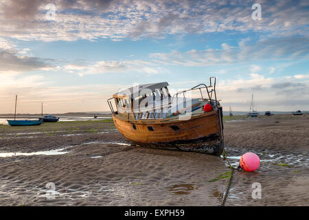 Fishing boat at Instow, Devon Stock Photo - Alamy