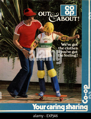 1970s UK Co-op Magazine Advert Stock Photo - Alamy