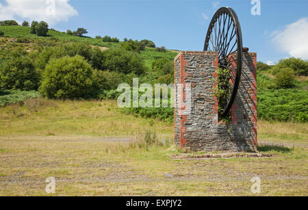 Bwllfa Upcast (capped mine shaft), Dare Valley Country Park, Aberdare ...