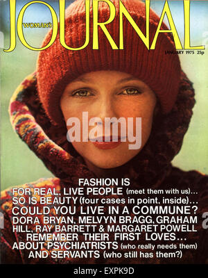 1970s UK Womans Journal Magazine Cover Stock Photo - Alamy