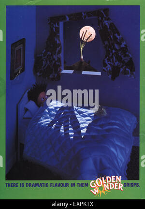 2000s UK Golden Wonder Magazine Advert Stock Photo - Alamy