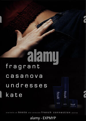 2000s UK French Connection Magazine Advert Stock Photo - Alamy