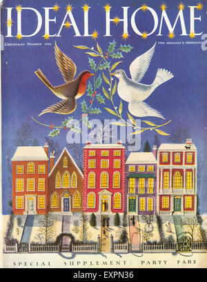 1950s UK Ideal Home Magazine Cover Stock Photo - Alamy