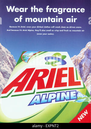 2000s UK Ariel Magazine Advert Stock Photo - Alamy