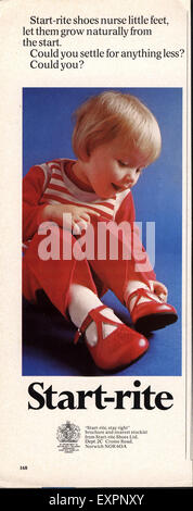 1950s UK Start-Rite Magazine Advert Stock Photo - Alamy