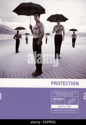 2000s USA Always Magazine Advert Stock Photo - Alamy