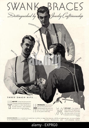 1950s USA Swank Magazine Advert Stock Photo - Alamy