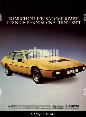 1970s UK Lotus Magazine Advert Stock Photo - Alamy