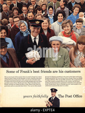 1970s UK post office Magazine Advert Stock Photo - Alamy