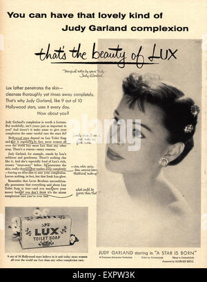 1950s USA Lux Magazine Advert Stock Photo - Alamy