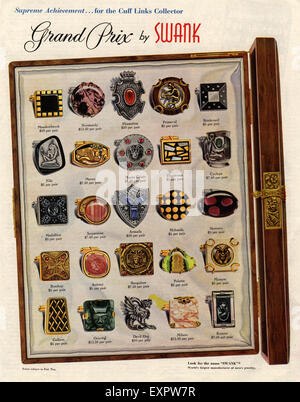 1950s USA Swank Magazine Advert Stock Photo - Alamy