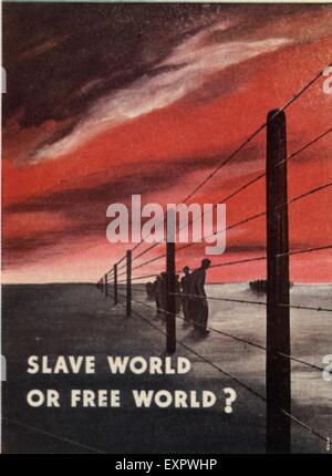 1940s USA Military Propaganda Poster Stock Photo: 85328034 - Alamy