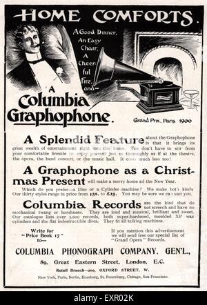 1900s UK Innovations Magazine Advert Stock Photo - Alamy