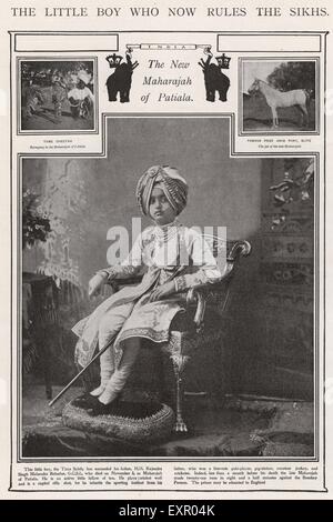 1900s UK India The British Empire Last Days Raj Magazine Advert (detail ...