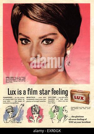 1970s UK Lux Magazine Advert Stock Photo - Alamy
