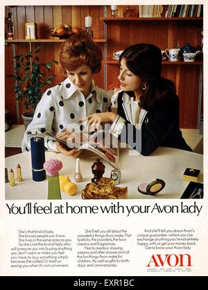 1970s UK Avon Magazine Advert Stock Photo - Alamy