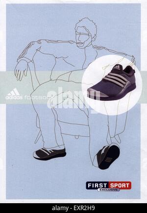 2000s UK Adidas Magazine Advert Stock Photo - Alamy