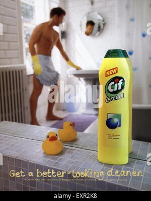 2000s UK Cif Magazine Advert Stock Photo - Alamy
