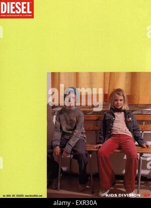 2000s UK Diesel Magazine Advert Stock Photo - Alamy