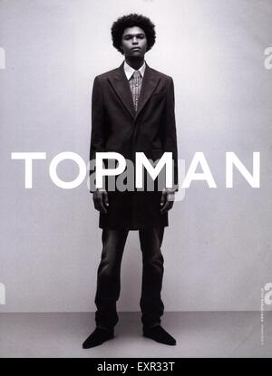 2000s UK Topman Magazine Advert Stock Photo - Alamy