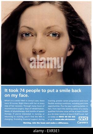 2000s UK NHS Magazine Advert Stock Photo - Alamy