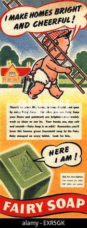 1950s UK Fairy Magazine Advert Stock Photo - Alamy