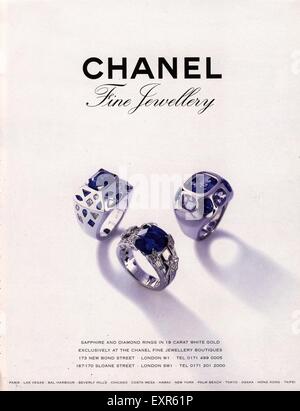 2000s UK Chanel Magazine Advert Stock Photo - Alamy
