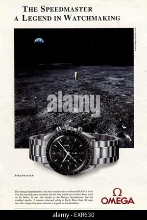 2000s UK Omega Magazine Advert Stock Photo - Alamy
