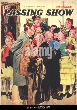 1930s UK The Passing Show Magazine Cover Stock Photo - Alamy